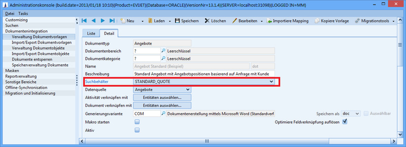 Tabellenlayout für Dokumente